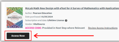 Accessing Digital Content in Vitalsource – TextbookX